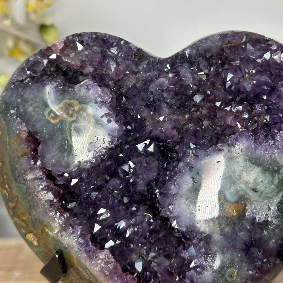 Uruguayan Amethyst Stone Hearts – Southern Minerals
