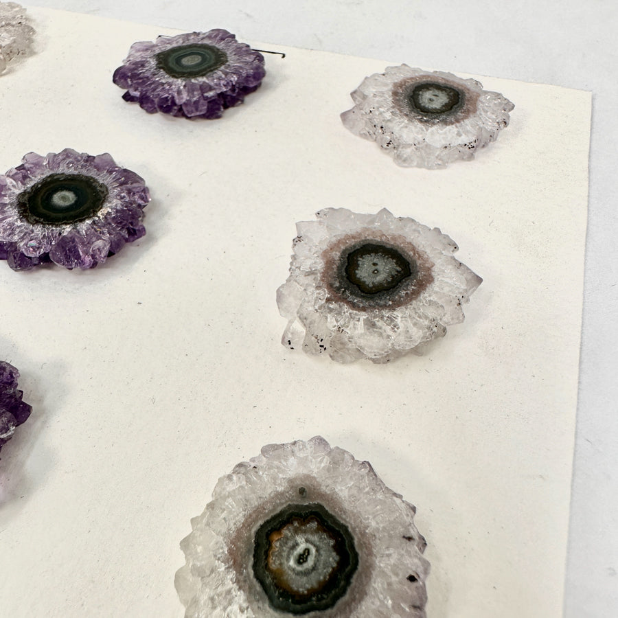 Wholesale Stalactite Slices for Jewelry Making - Bulk Flat Set - STS00 ...