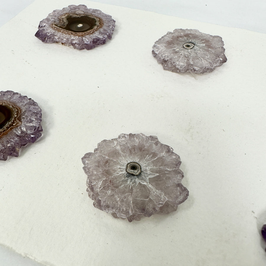 Wholesale Stalactite Slices for Jewelry Making - Bulk Flat Set - STS00 ...